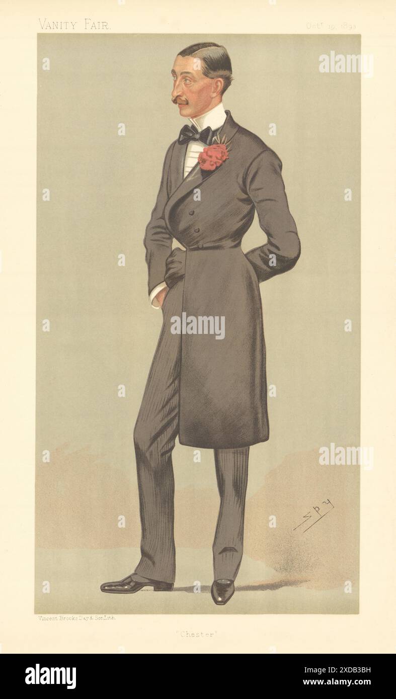 VANITY FAIR SPY CARTOON Robert Armstrong Yerburgh 'Chester' MP ...