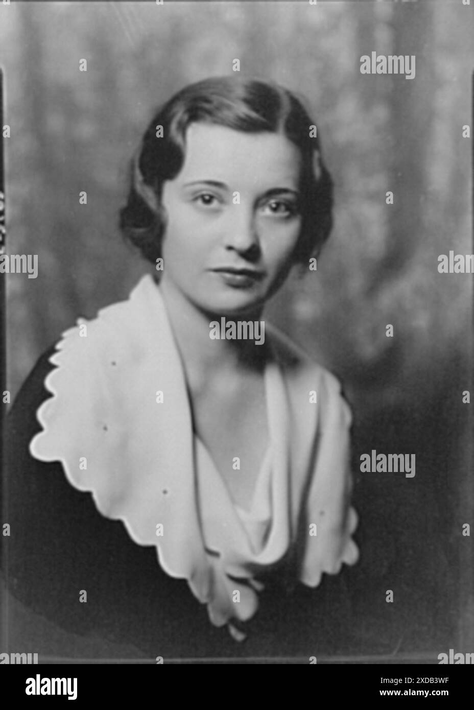 Alcock, Miss, portrait photograph. Genthe photograph collection Stock ...