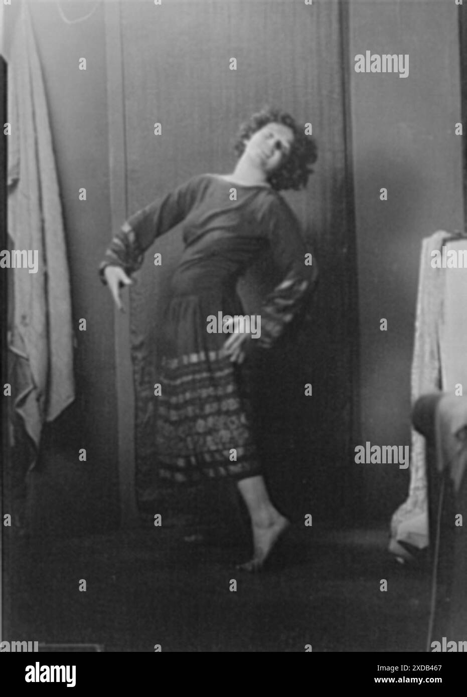 Rosenberg, Esther, Miss, portrait photograph. Genthe photograph ...