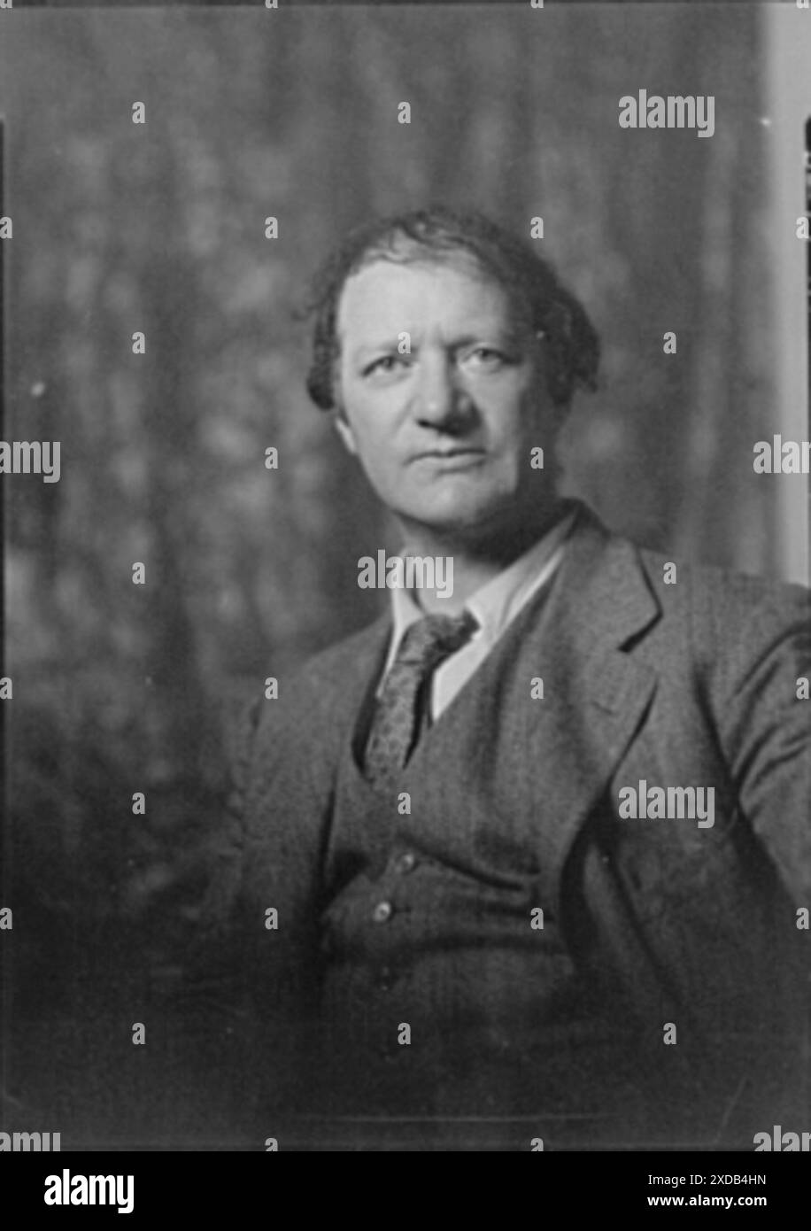 Epstein, Jacob, Mr., portrait photograph. Genthe photograph collection ...