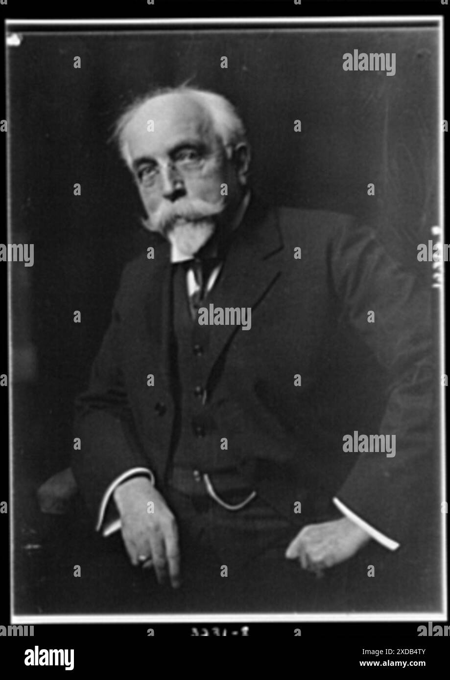 Cole, George Watson, Mr., portrait photograph. Genthe photograph ...