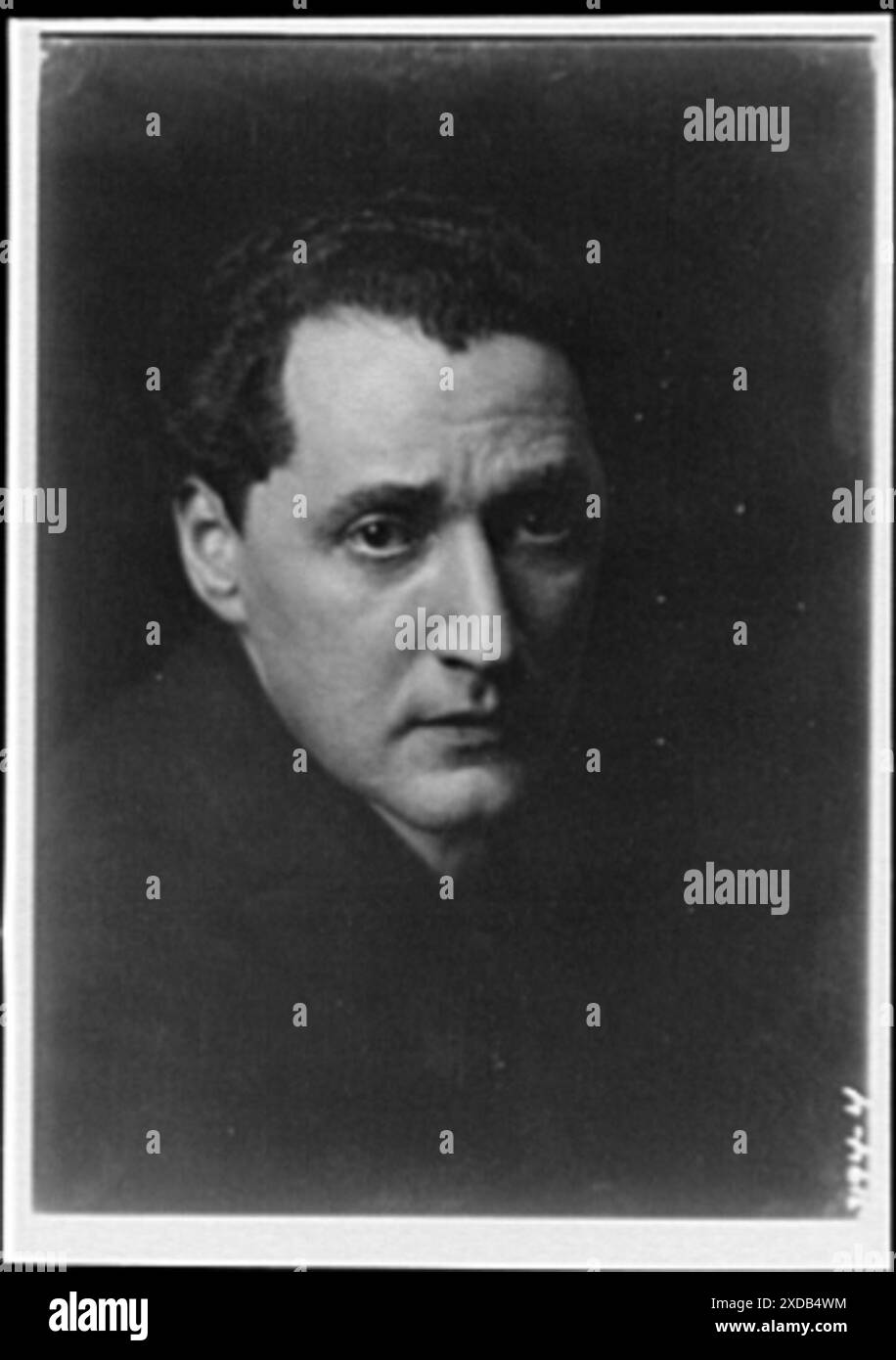 Nadelman, E., Mr., portrait photograph. Genthe photograph collection ...