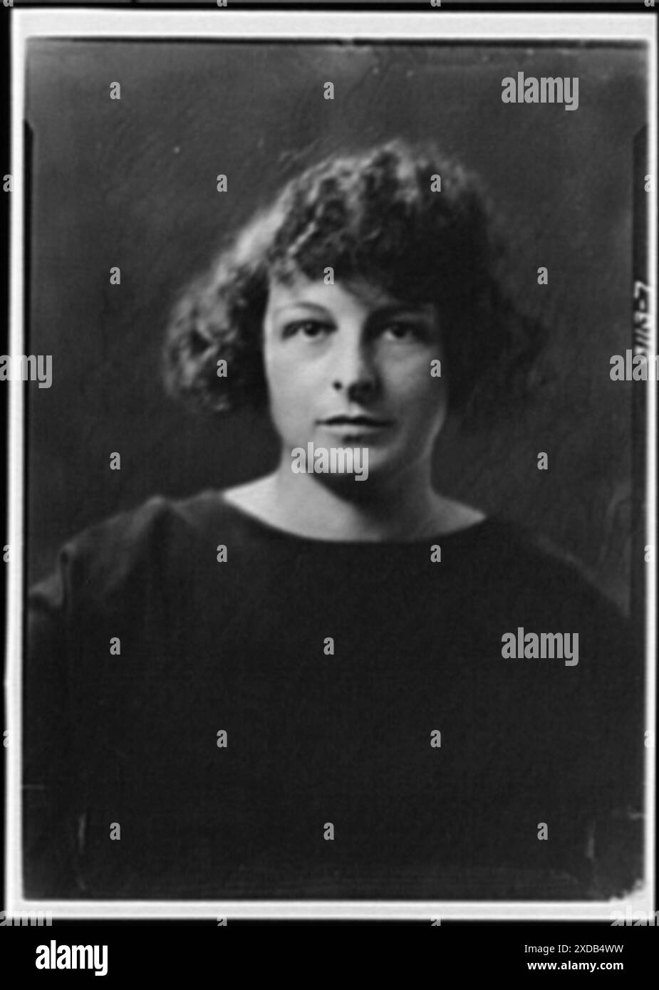 Herbert, Ella, Miss, portrait photograph. Genthe photograph collection ...