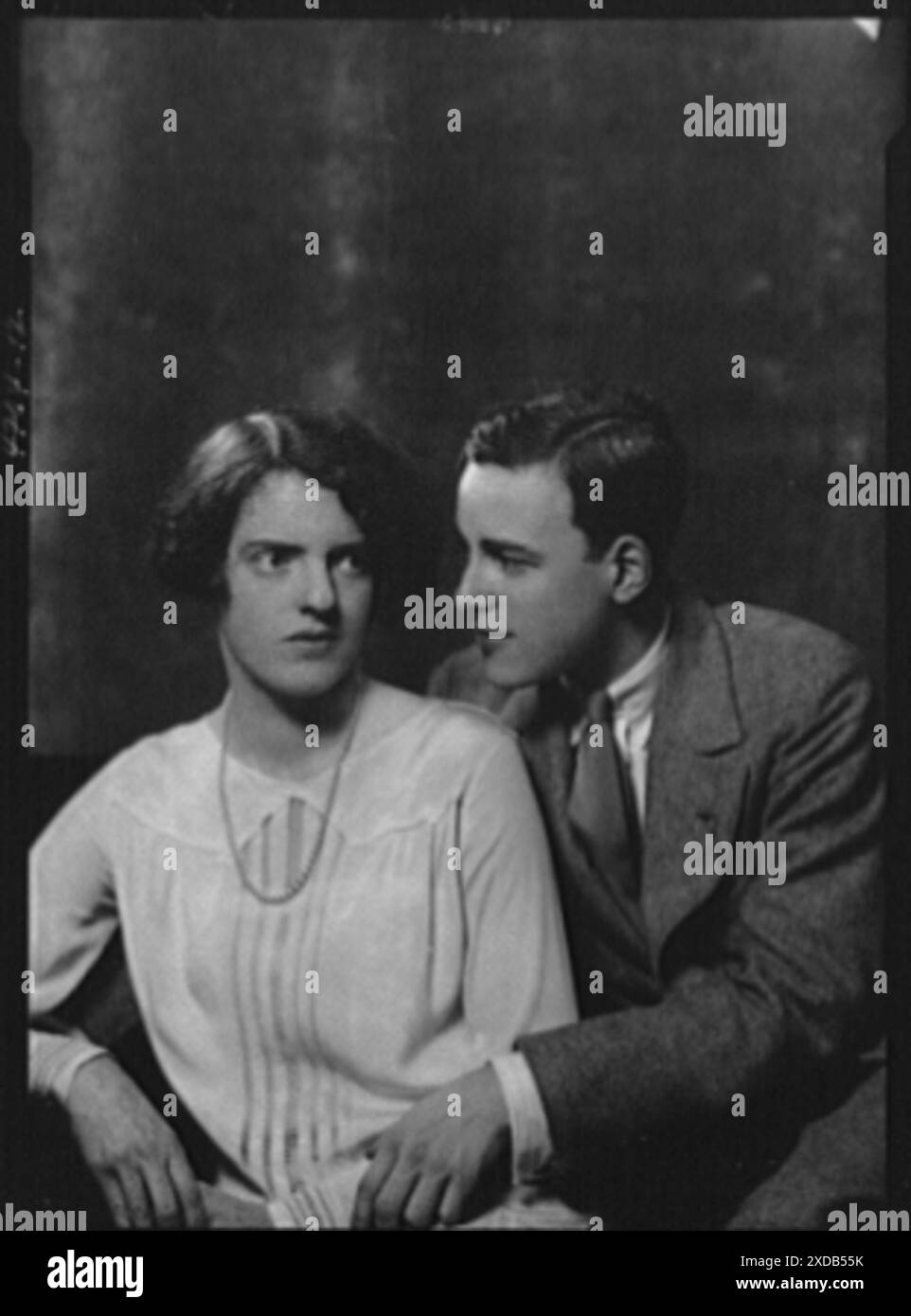 Hoyos, George, Count and Countess, portrait photograph. Genthe ...