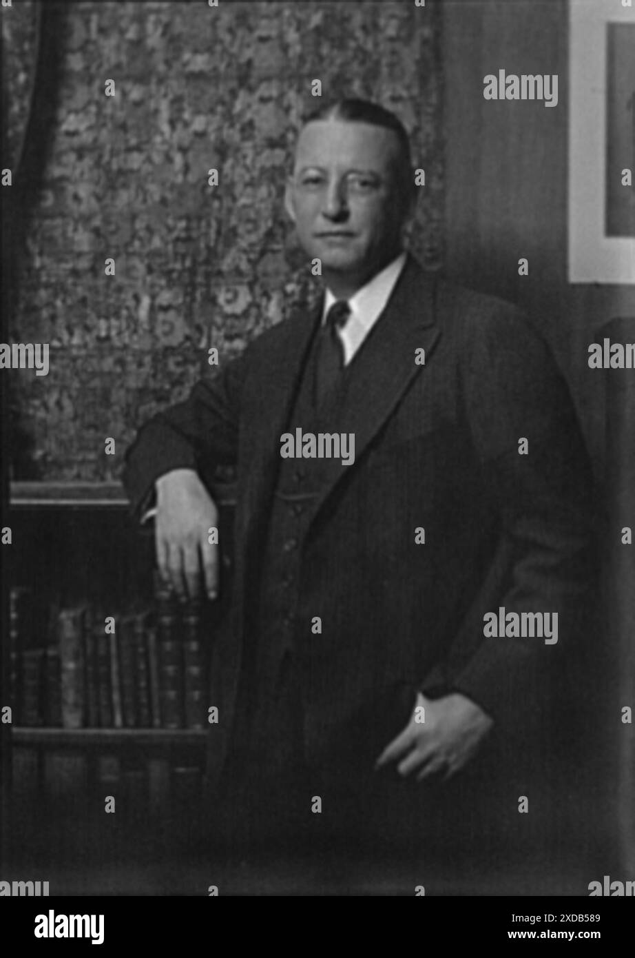 Brady, James Cox, Mr., portrait photograph. Genthe photograph ...