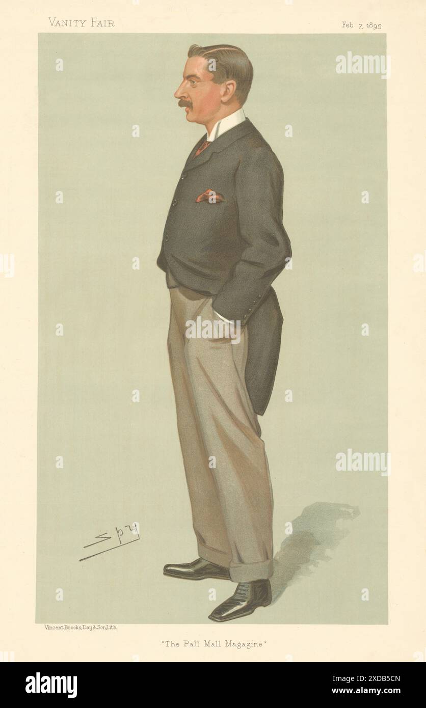 VANITY FAIR SPY CARTOON Frederick Spencer Hamilton 'The Pall Mall ...