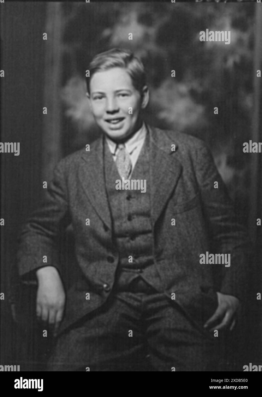 Unidentified man, possibly Mr. John Timken, portrait photograph. Genthe ...