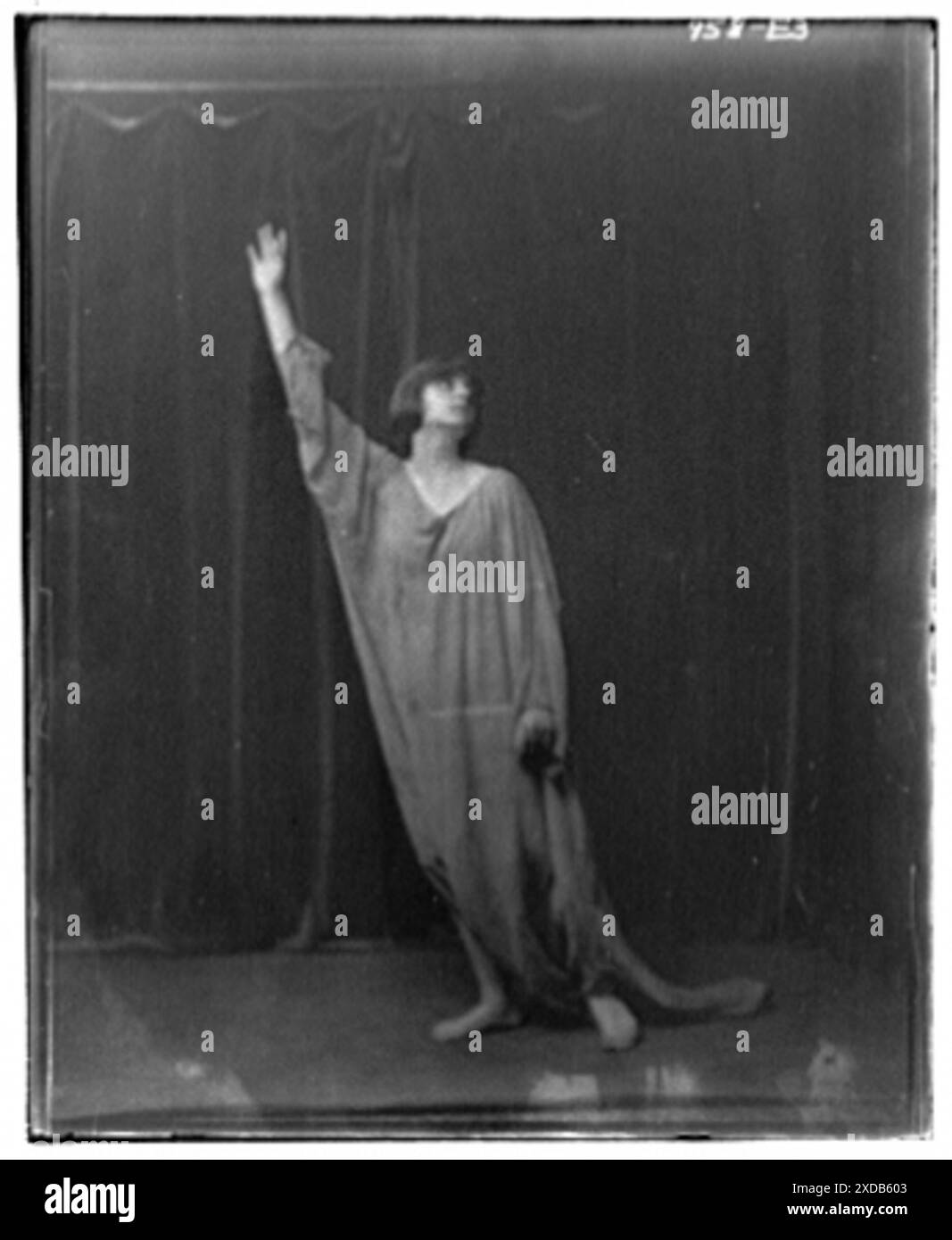 Isadora Duncan dancers. Genthe photograph collection Stock Photo - Alamy