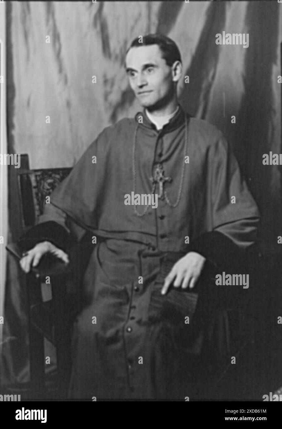 Francis, Most Reverend Archbishop, portrait photograph. Genthe ...
