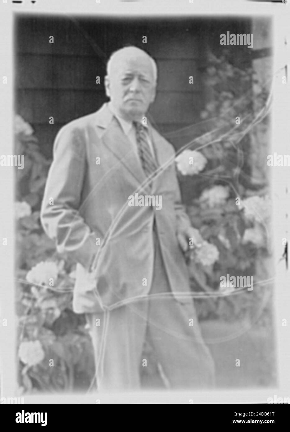 Fry, John Hemming, standing outdoors. Genthe photograph collection ...