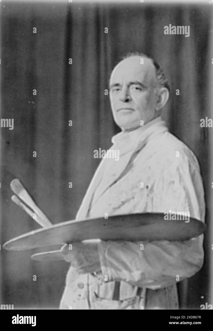 King, Hamilton, Mr., portrait photograph. Genthe photograph collection Stock Photo - Alamy