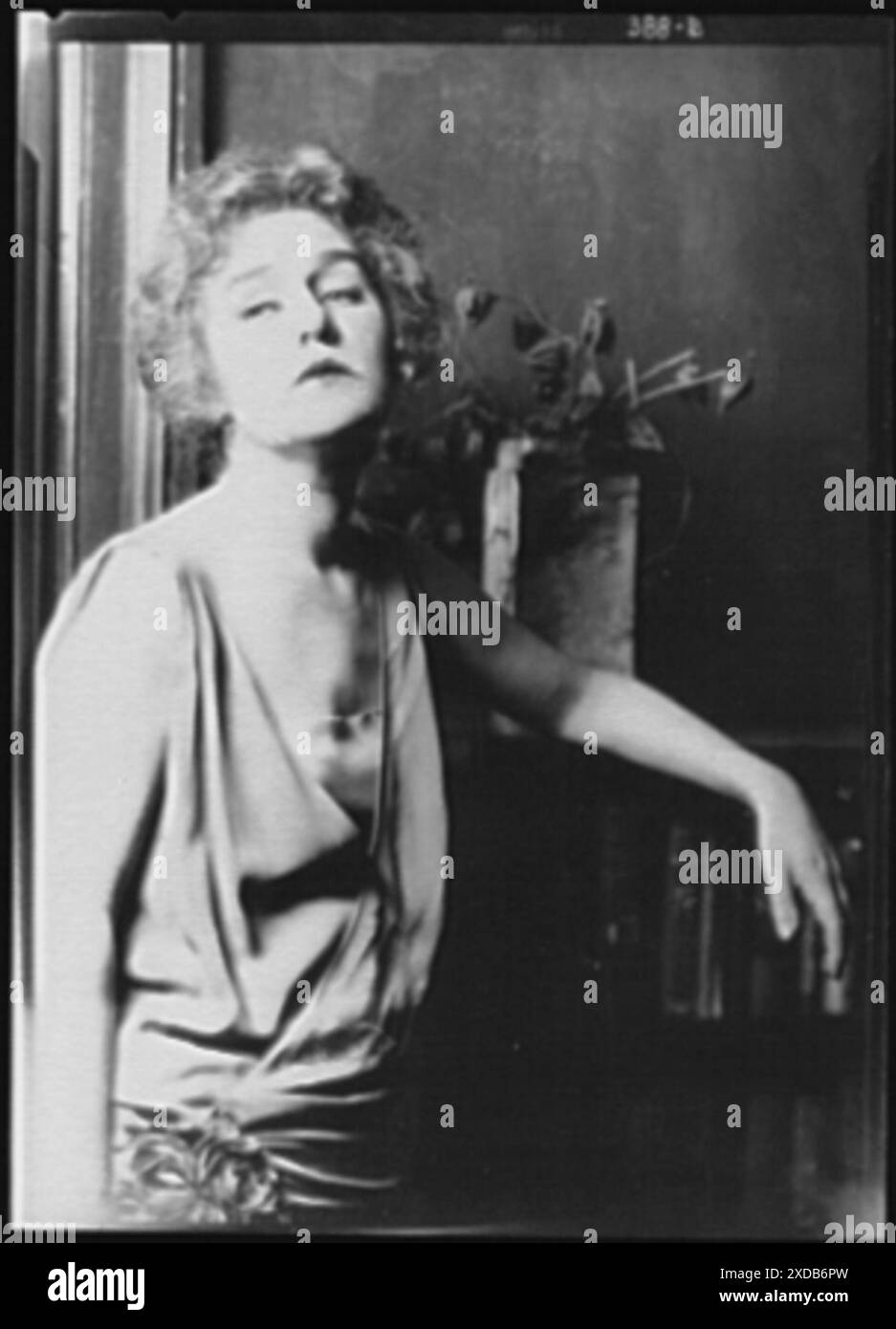 Stevens, Emily (Ashton Stevens), portrait photograph. Genthe photograph ...