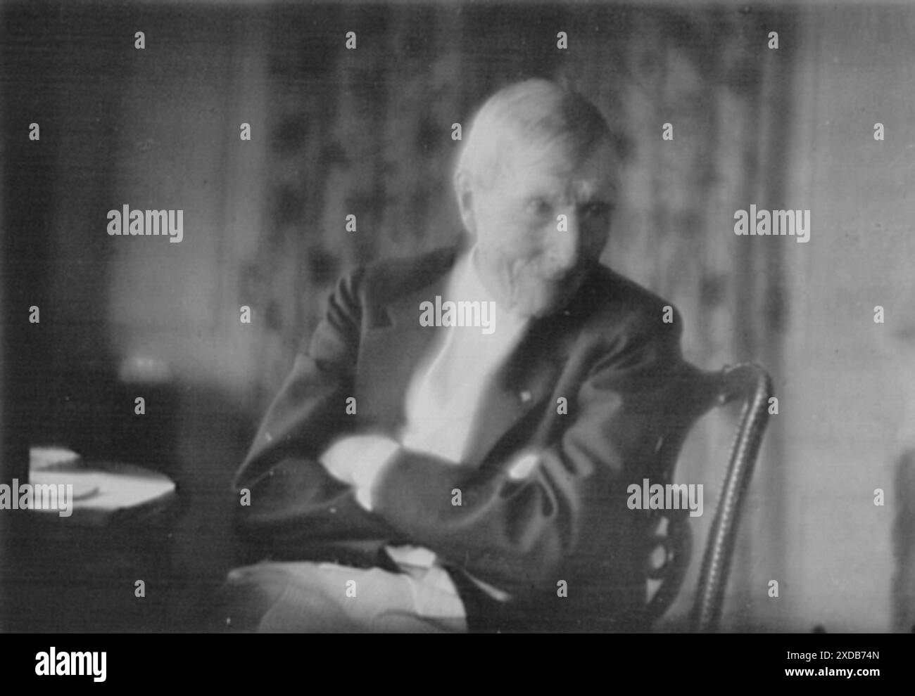 Rockefeller, J.D., Mr., portrait photograph. Genthe photograph ...