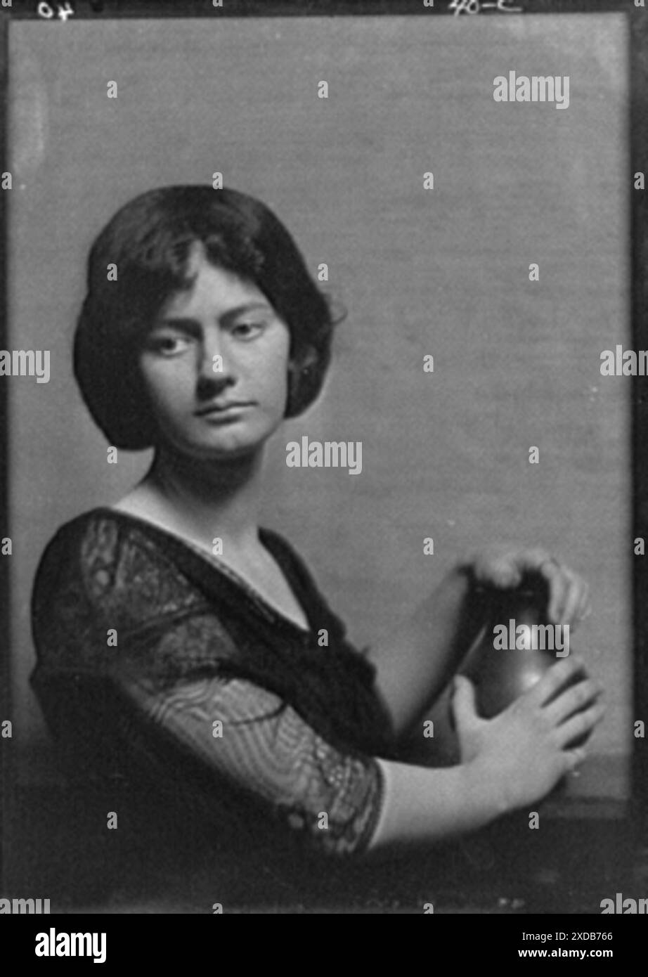Morrison, Dorothy, Miss, portrait photograph. Genthe photograph ...