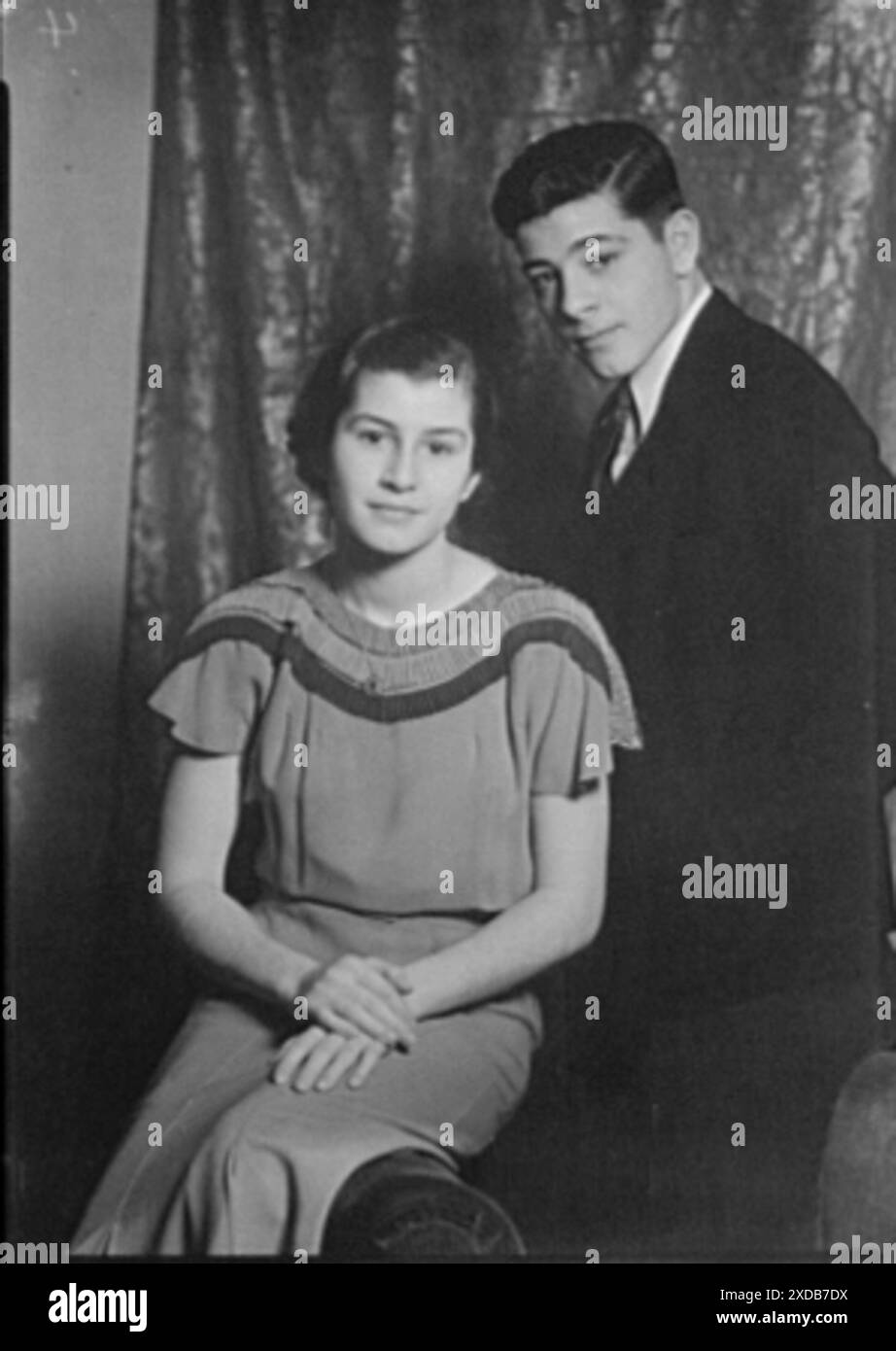 Cella, Christian, family of, portrait photograph. Genthe photograph ...