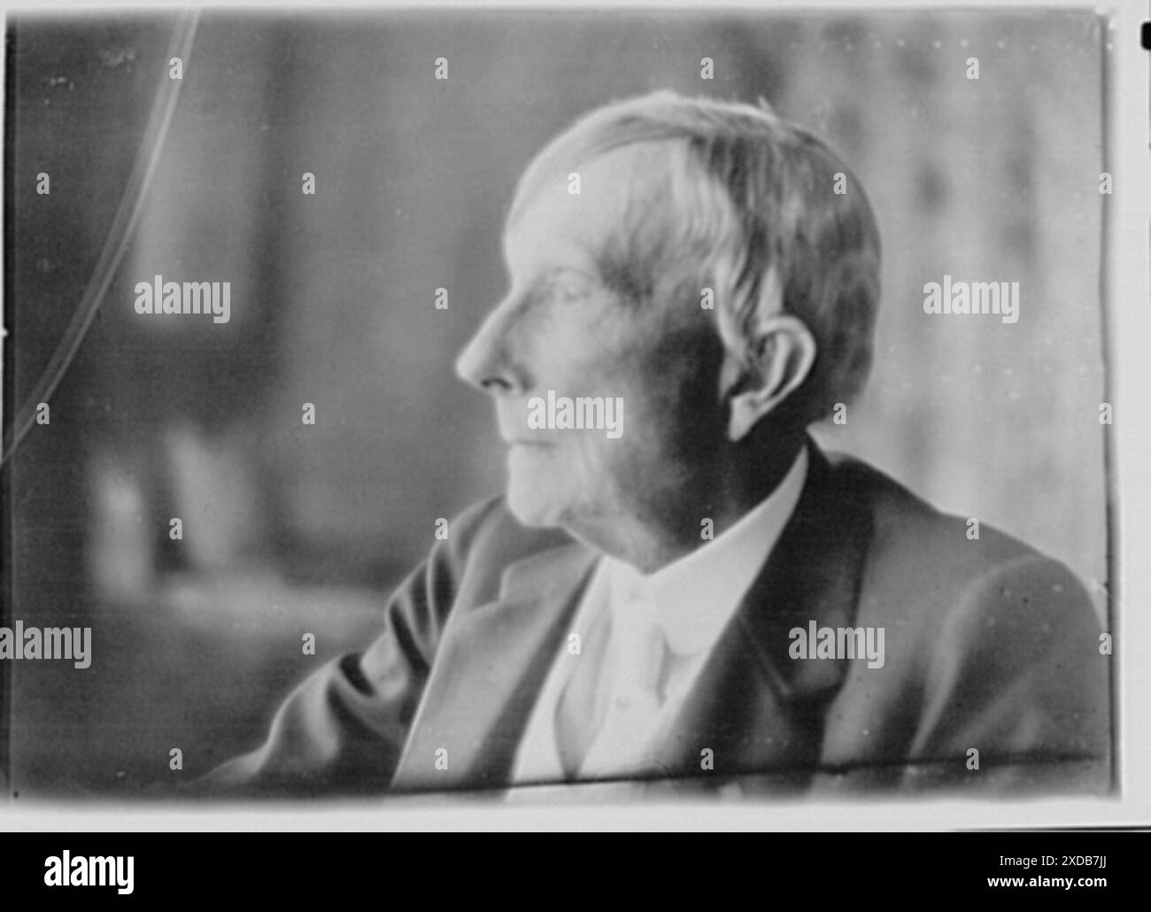 Rockefeller, J.D., Mr., portrait photograph. Genthe photograph ...