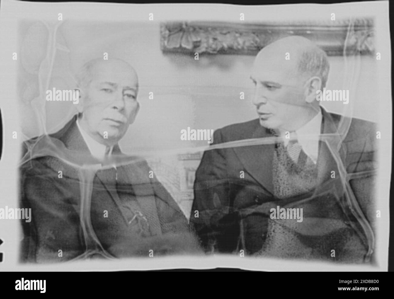 House, E.M., Colonel, and Charles E. Marsh, portrait photograph. Genthe ...