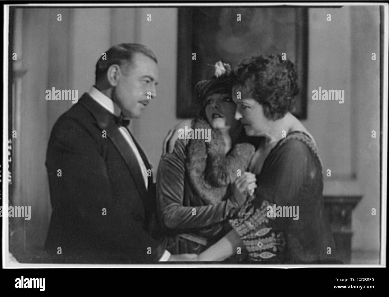Cast members and scenes from the play Famous Mrs. Fair by James Forbes ...