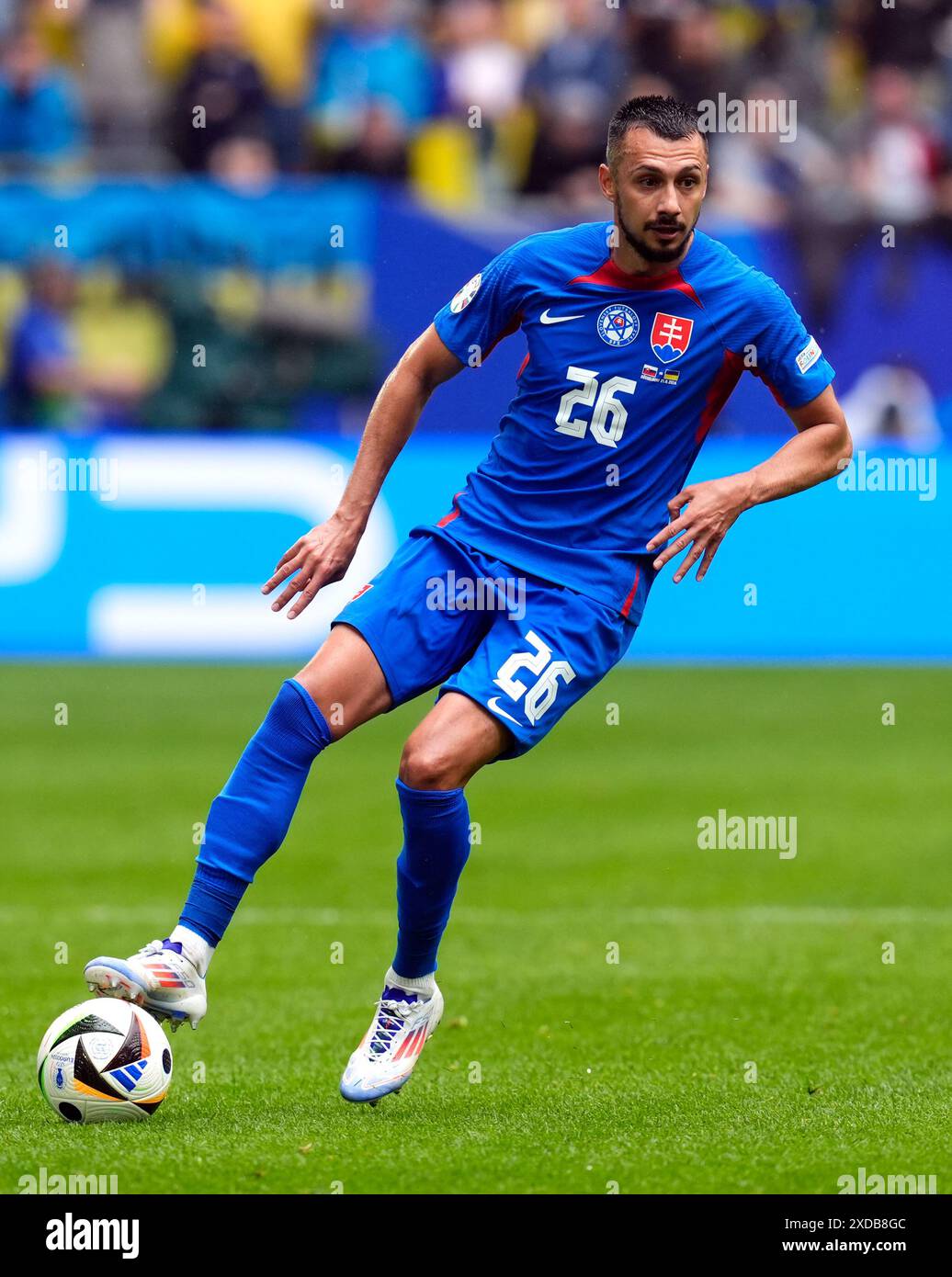 Slovakia's Ivan Schranz during the UEFA Euro 2024 Group D match at the ...