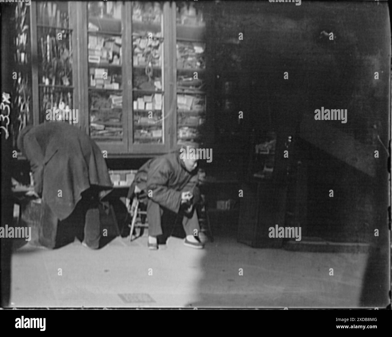 Neighborhood stand Black and White Stock Photos & Images - Alamy