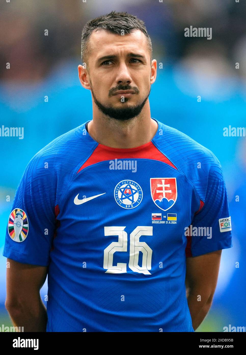 Slovakia's Ivan Schranz during the UEFA Euro 2024 Group D match at the ...