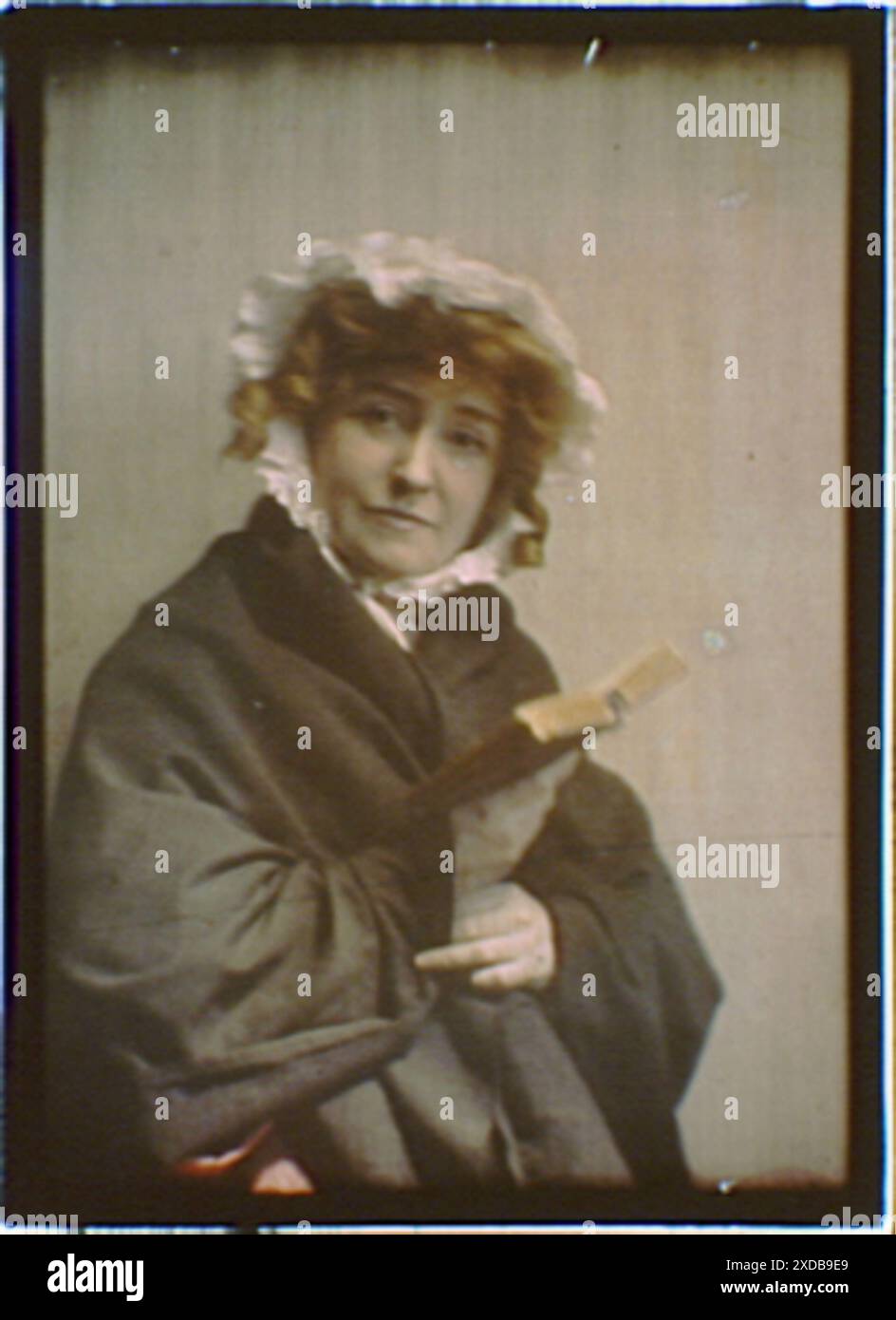 Minnie Maddern Fiske. Genthe photograph collection Stock Photo - Alamy