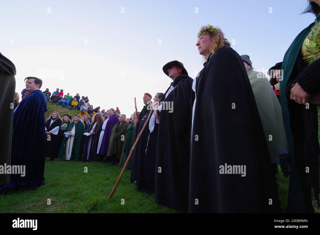 Druids ceremony hi-res stock photography and images - Alamy