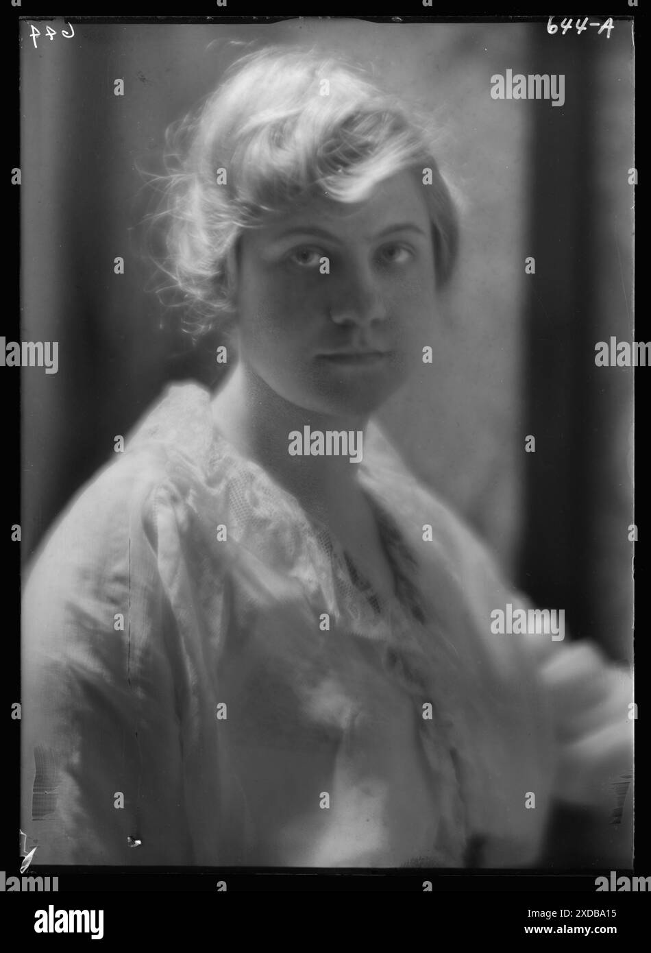 Perkins, Helen J., Miss, portrait photograph. Genthe photograph ...