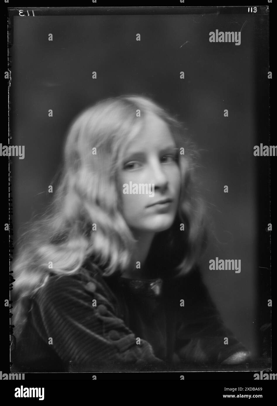 Cook, Catherine, Miss, portrait photograph. Genthe photograph ...