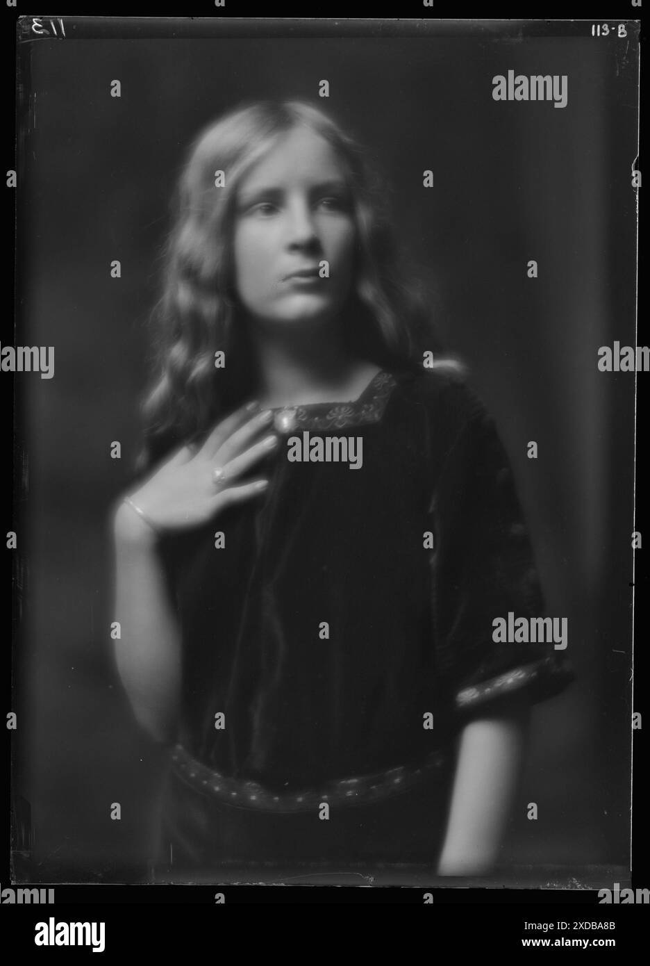 Cook, Catherine, Miss, portrait photograph. Genthe photograph ...