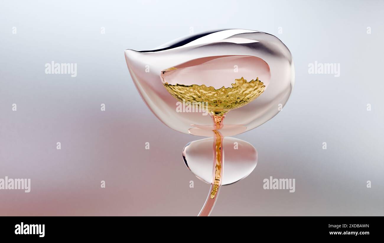 urinary or excretory system, detailed male bladder and prostate gland ...