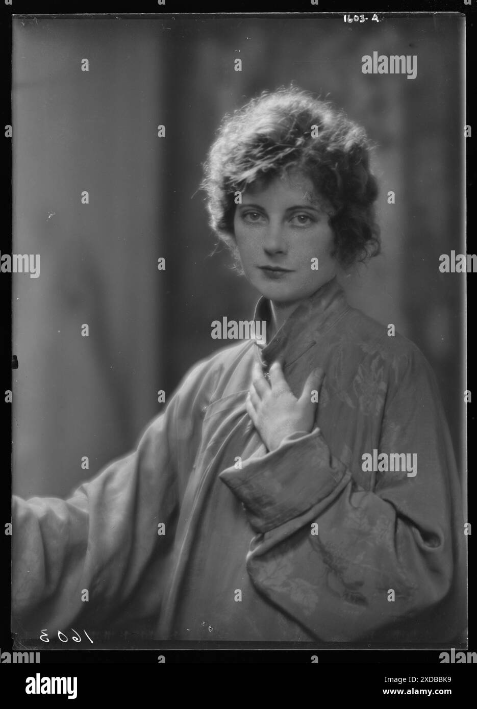 Marsh, Miss, portrait photograph. Genthe photograph collection Stock ...