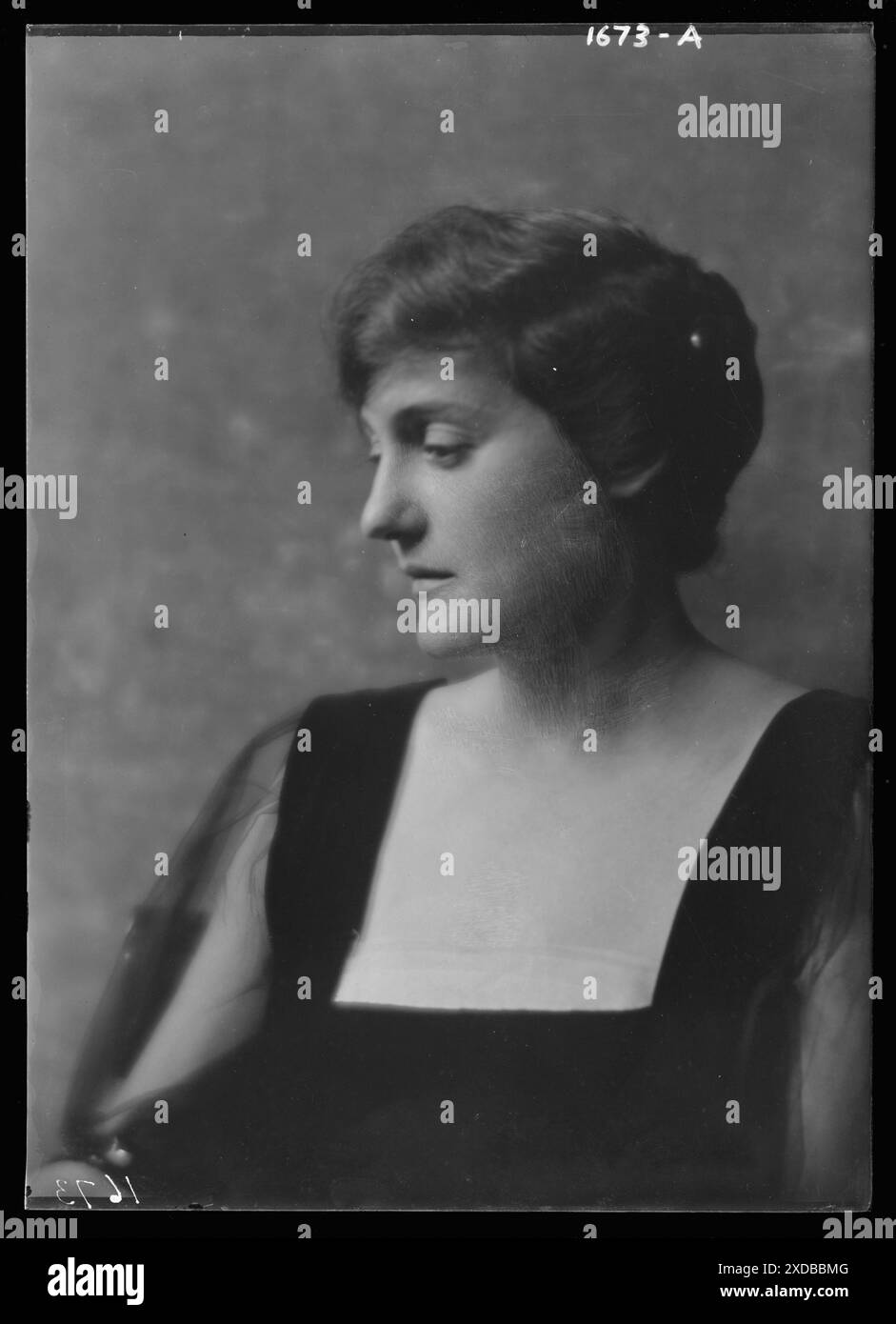 Bernstein, Theodore, Mrs., portrait photograph. Genthe photograph ...