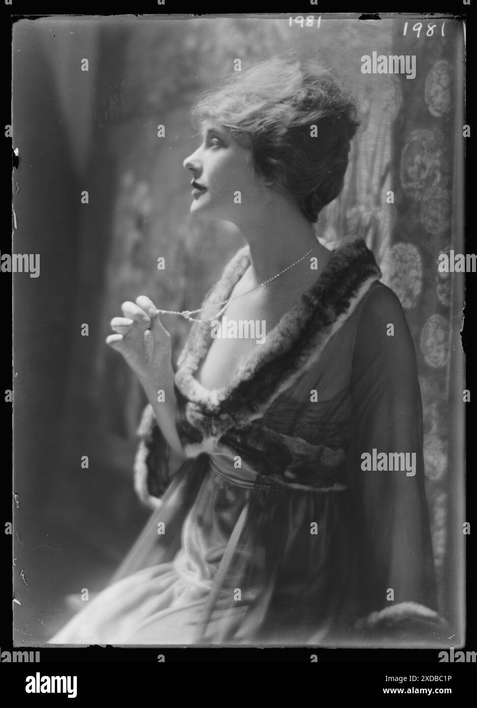 Ferguson, Elsie, Miss, portrait photograph. Genthe photograph ...