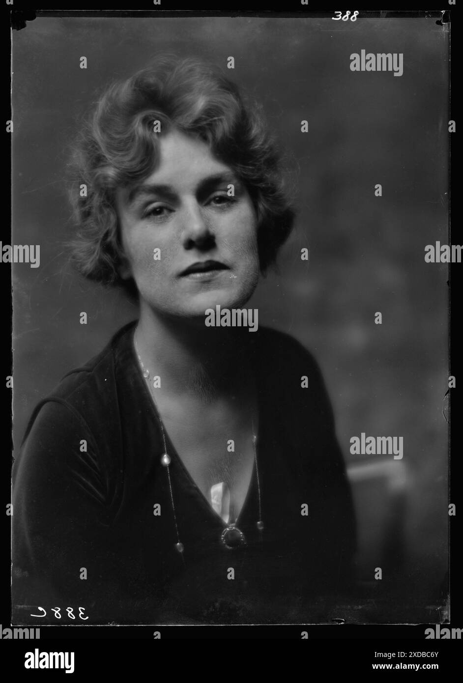 Stevens, Emily (Ashton Stevens), portrait photograph. Genthe photograph ...