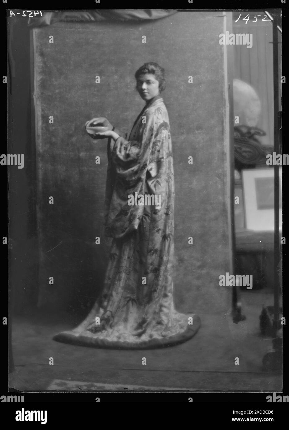 Rice, Virginia, Miss, portrait photograph. Genthe photograph collection ...