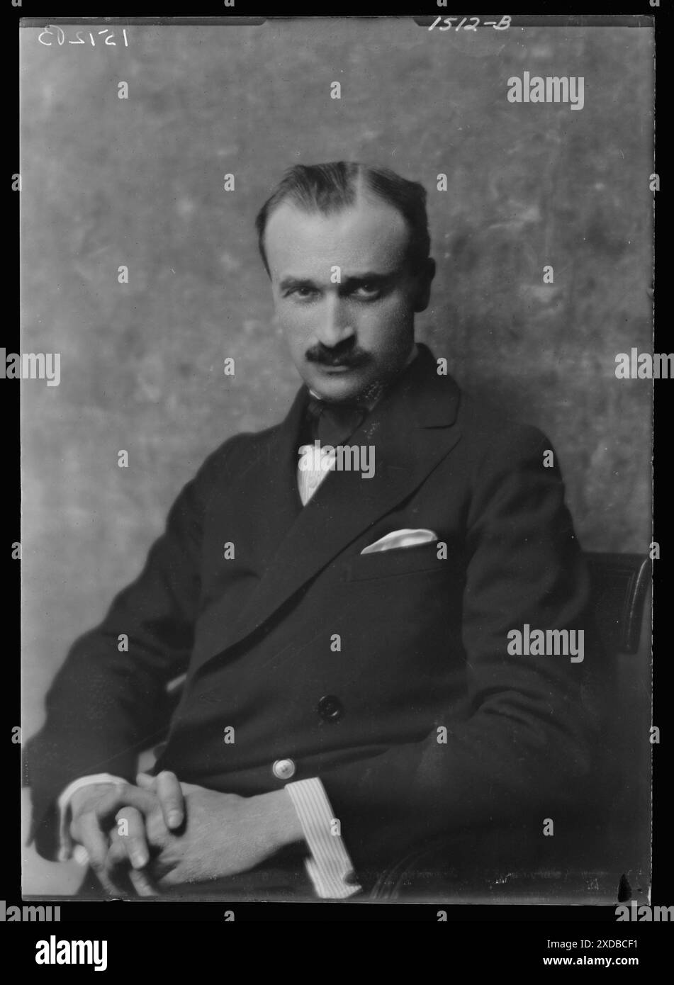 Rosen, Ernest, Mr., portrait photograph. Genthe photograph collection ...