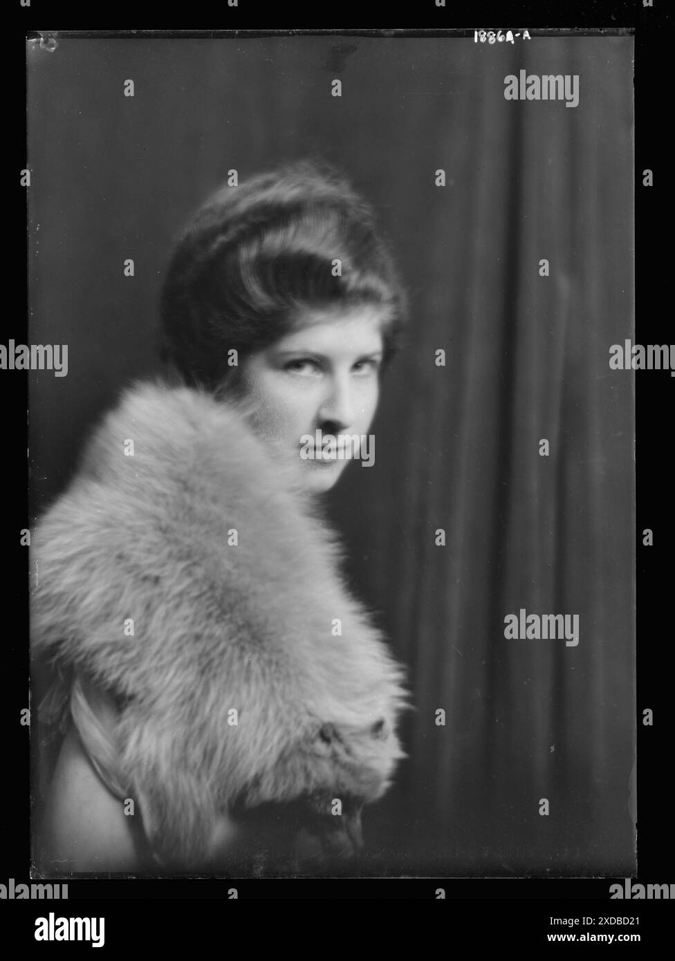 Unidentified woman, possibly Miss Dickey, portrait photograph. Genthe ...