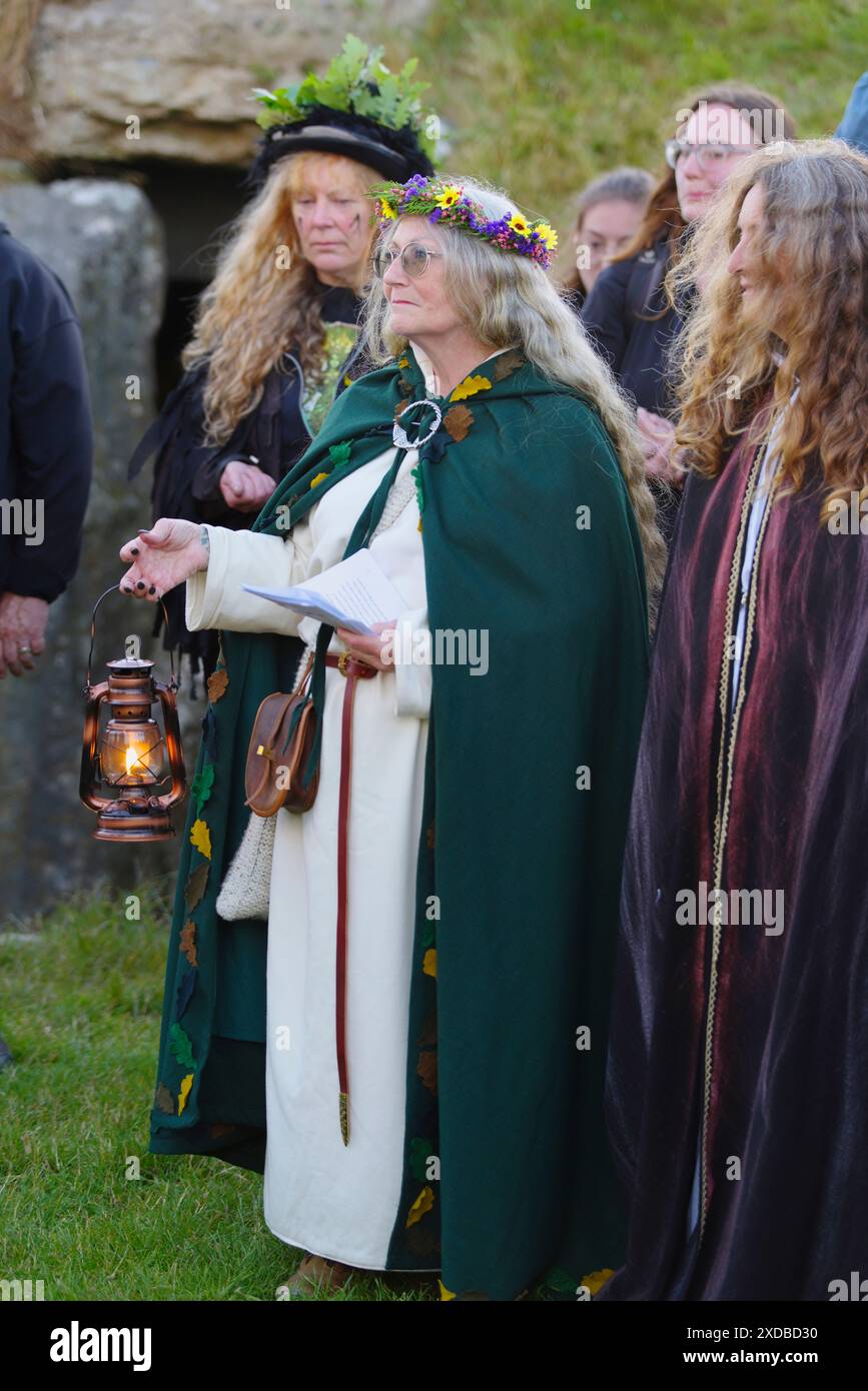 Summer Solstice, Bryn Celli Ddu, Llanddaniel Fab,Anglesey, North Wales ...