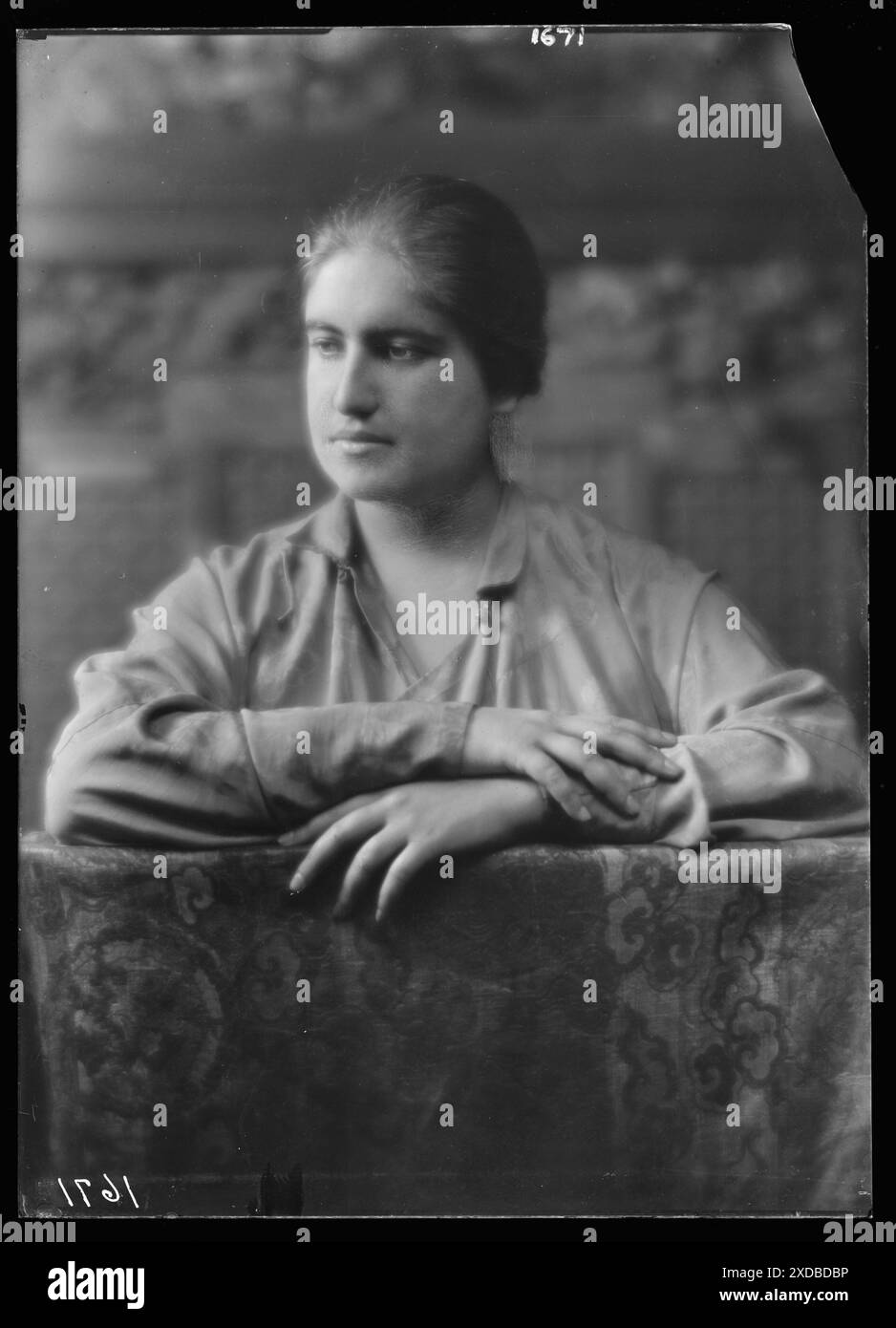 Wertheimer, M., Miss, portrait photograph. Genthe photograph collection ...