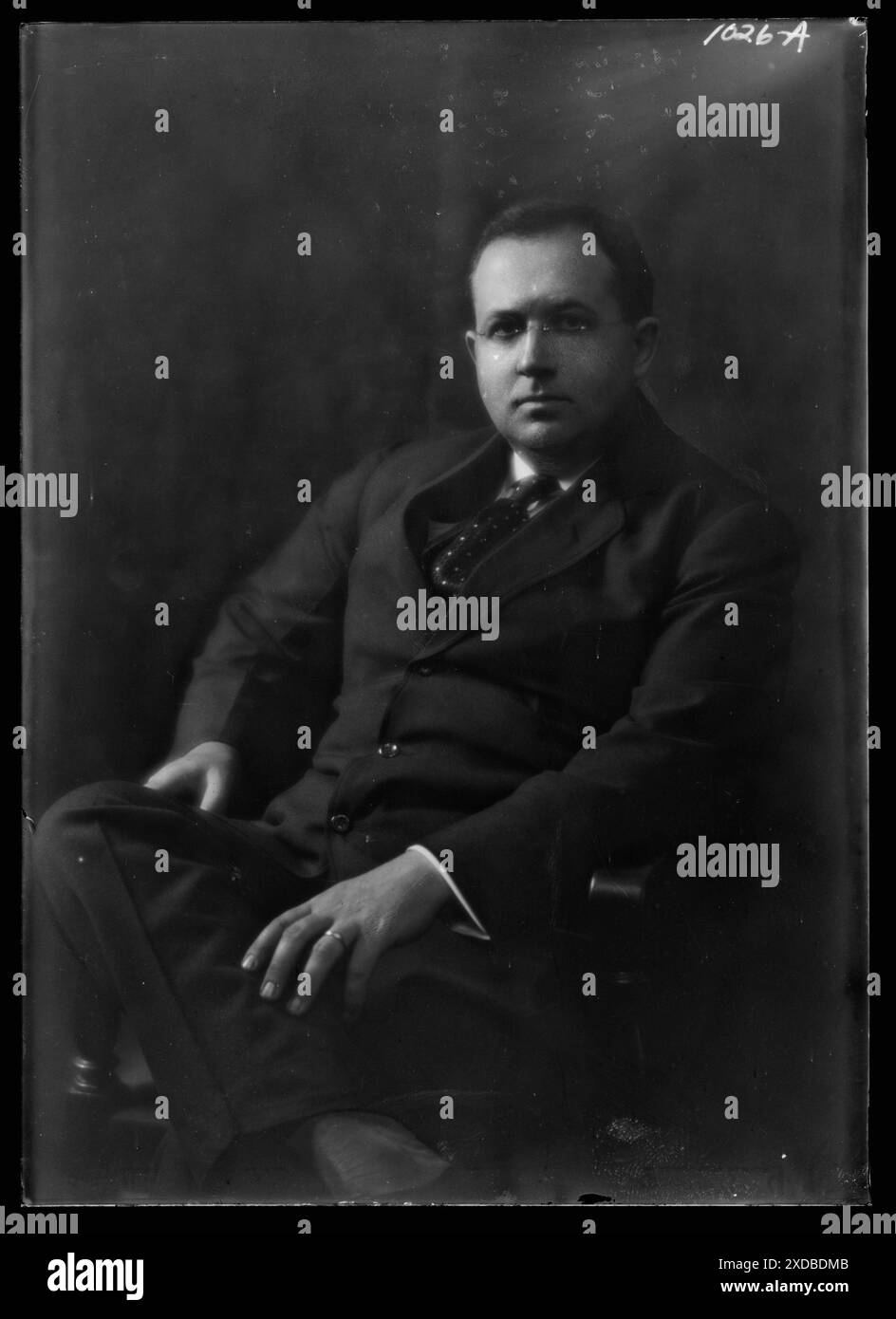 Bruce, Ned, Mr., portrait photograph. Genthe photograph collection ...