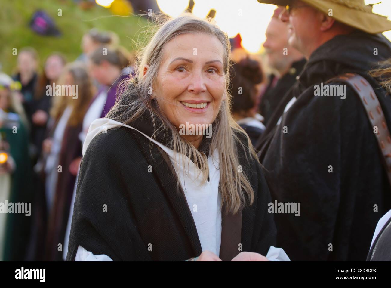 Summer Solstice, Bryn Celli Ddu, Llanddaniel Fab,Anglesey, North Wales ...