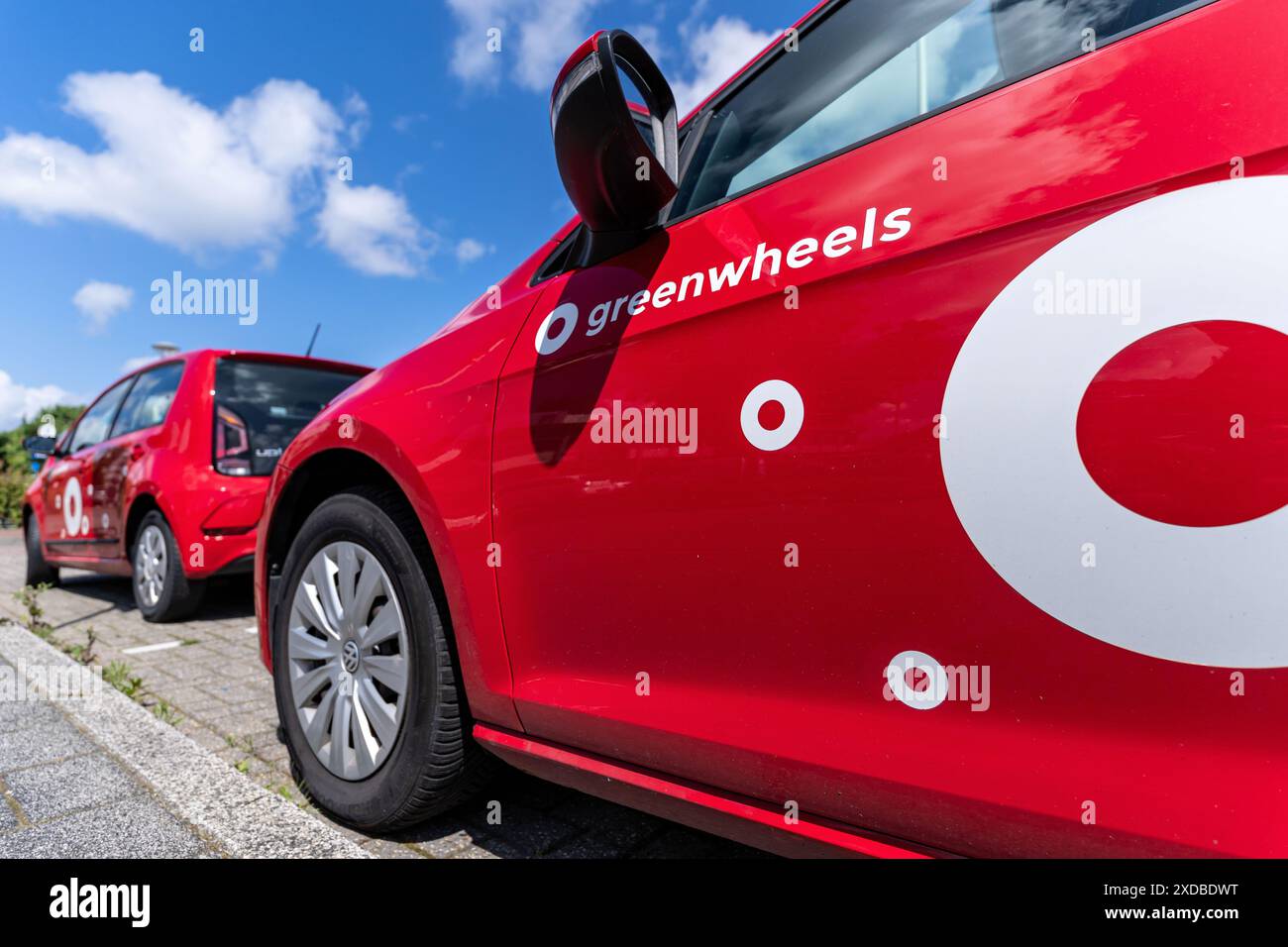 Greenwheels Volkswagen vehicles Stock Photo - Alamy