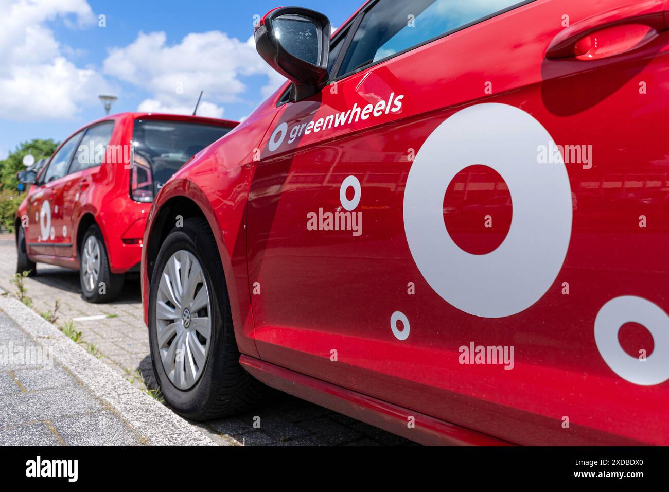 Greenwheels Volkswagen vehicles Stock Photo - Alamy