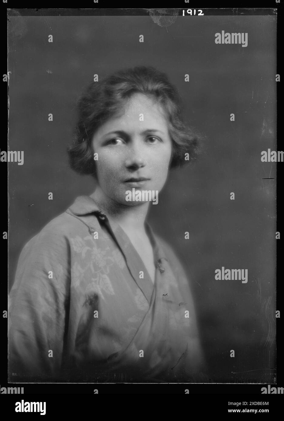 Pierson, Miss, portrait photograph. Genthe photograph collection Stock ...