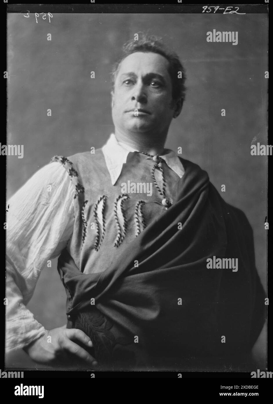 Duncan, Augustin, Mr., in costume. Genthe photograph collection Stock ...