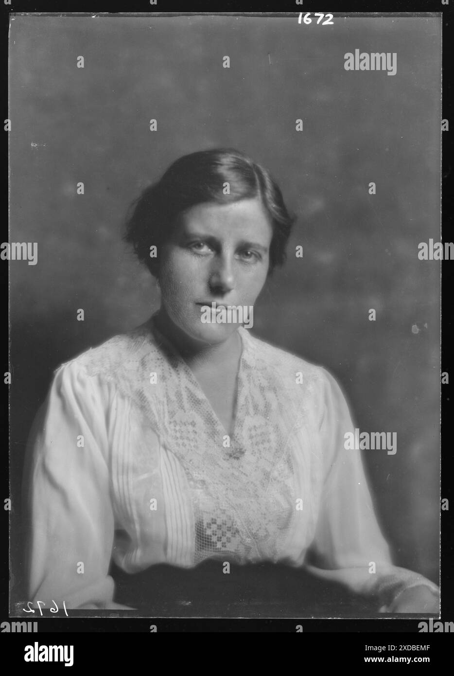 Chamberlain, Mary, Miss, portrait photograph. Genthe photograph ...