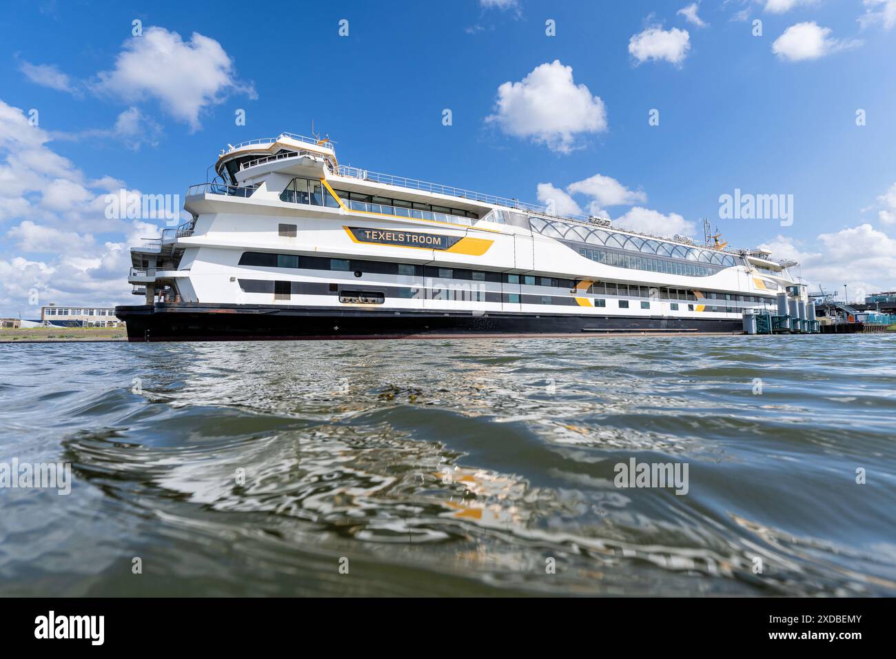 TESO ferry Texelstroom in service between Den Helder and Het Horntje on ...