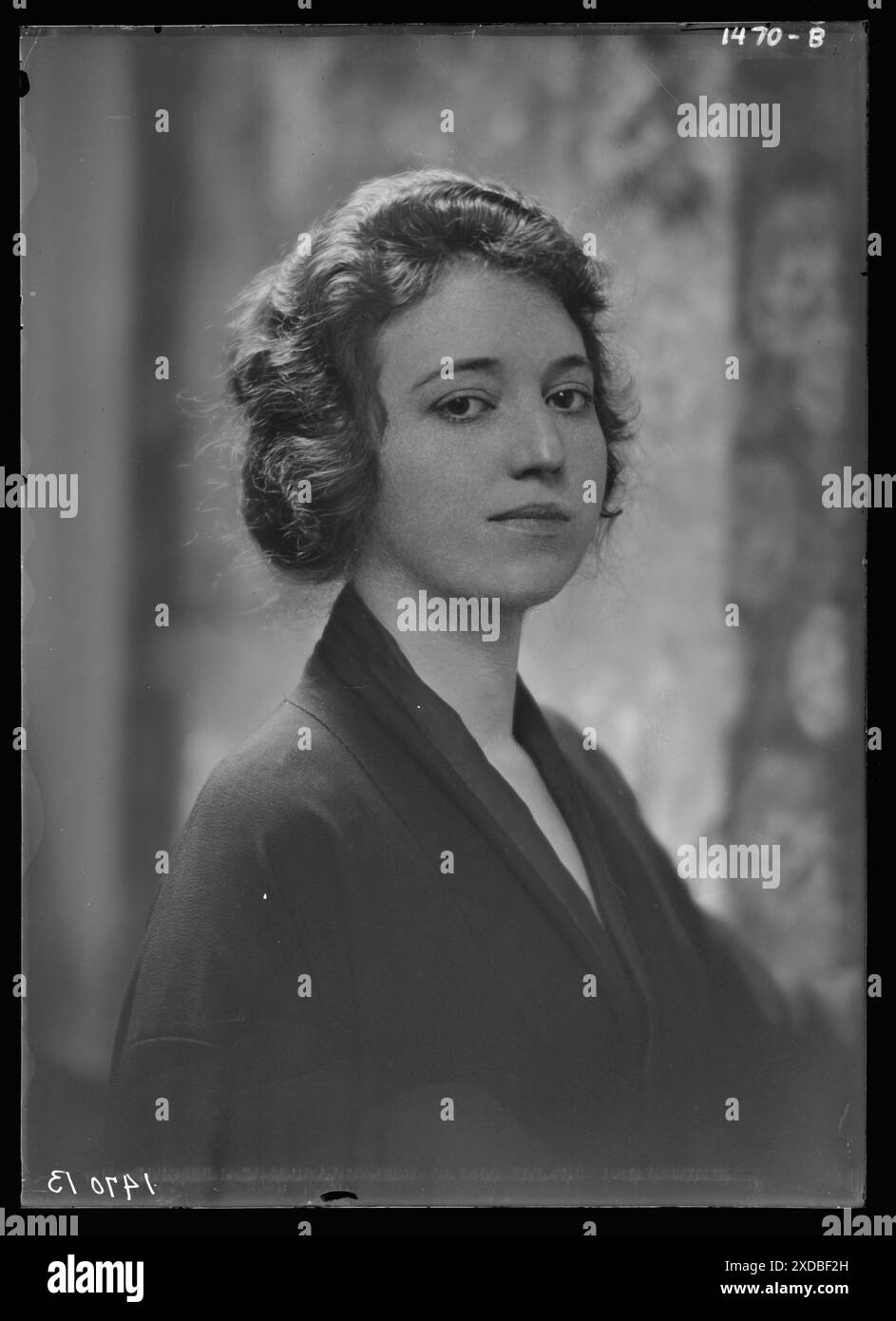 Madden, Frances, Miss, portrait photograph. Genthe photograph ...