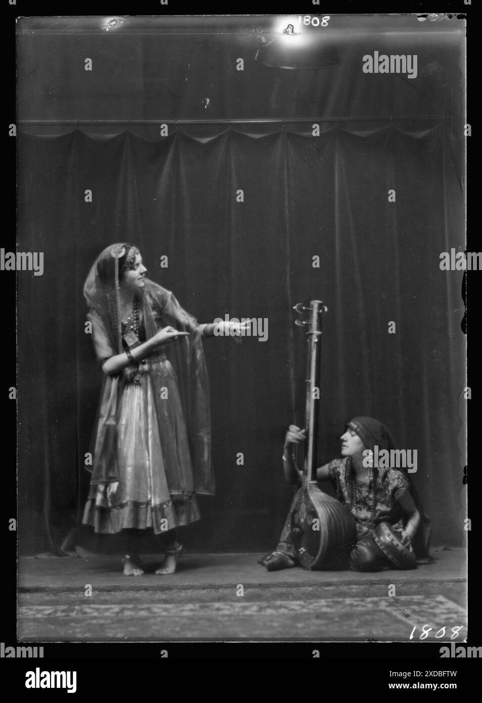 Devi, Ratan, and Roshanara, portrait photograph. Genthe photograph ...